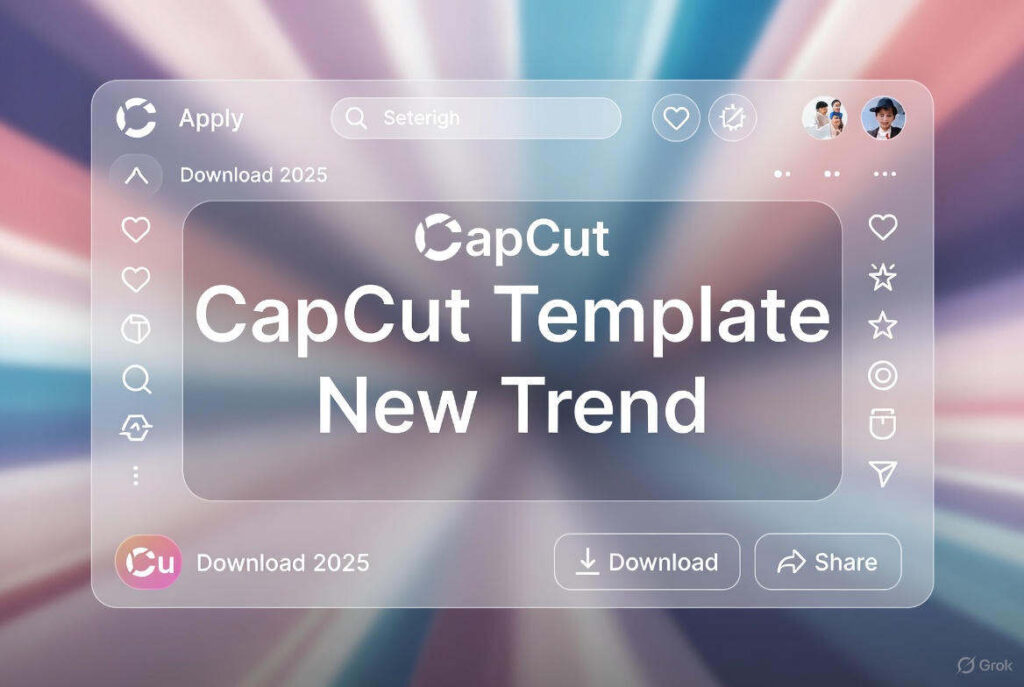 CapCut Templates New Trend 2025 - CapcutTemplatess.in